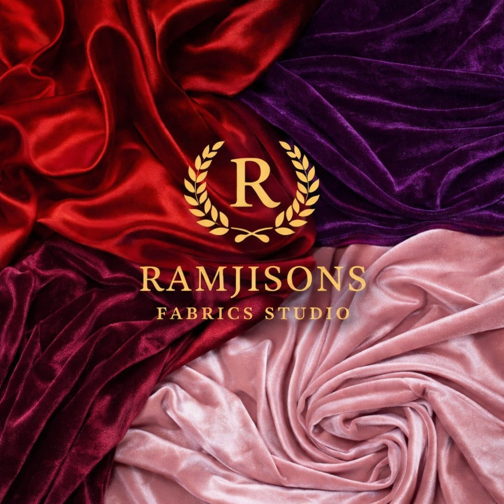 Why Pure Silk Velvet Is the Best Silk Fabric for Luxury Fashion – Ramji ...